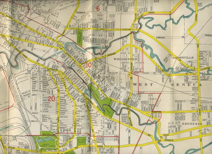 Buffalo NY Railfan Guide - Downtown/Map 1