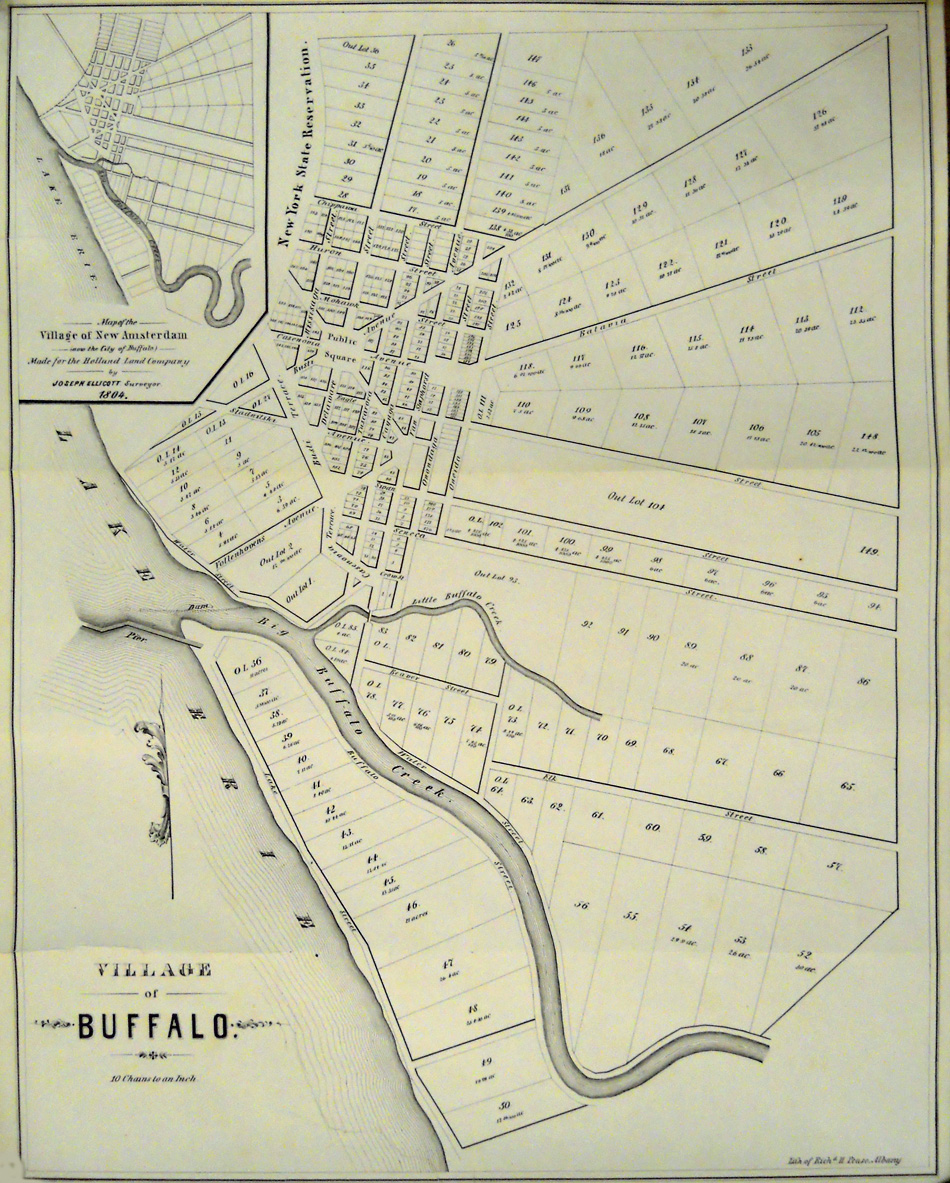 Buffalo NY Railfan Guide - Downtown/Map 1