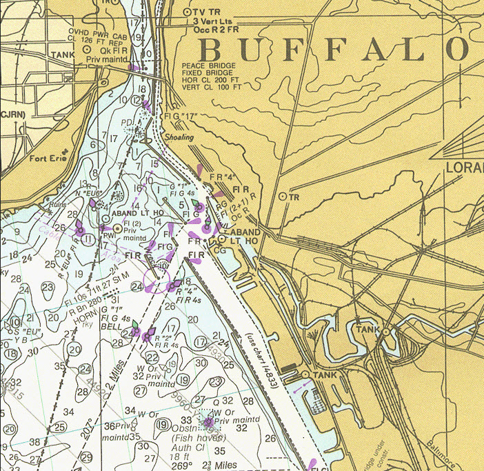 Buffalo NY Railfan Guide - Downtown/Map 1