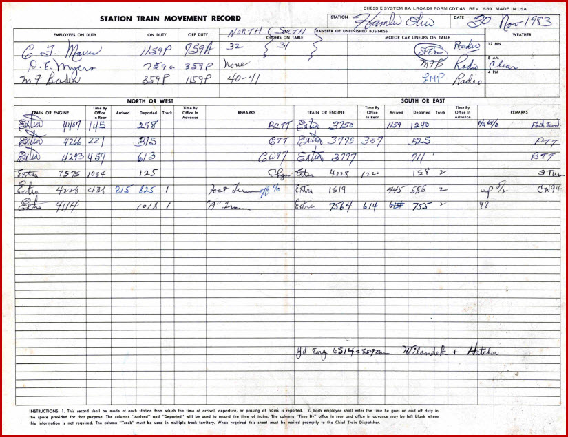 Hamler OH Railfan Guide