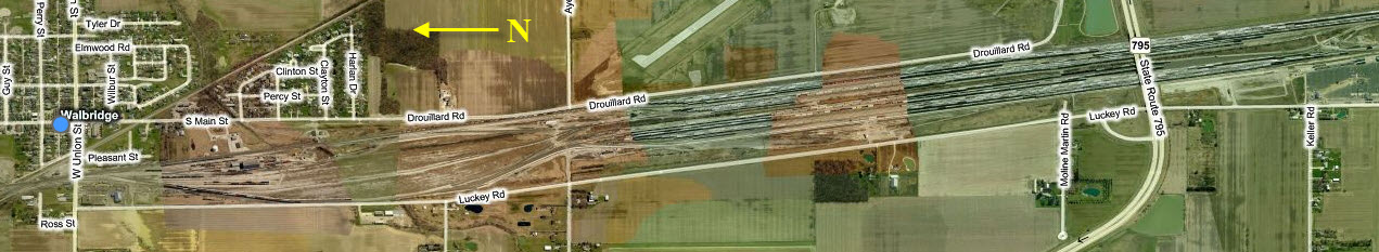 Walbridge OH Railfan Guide