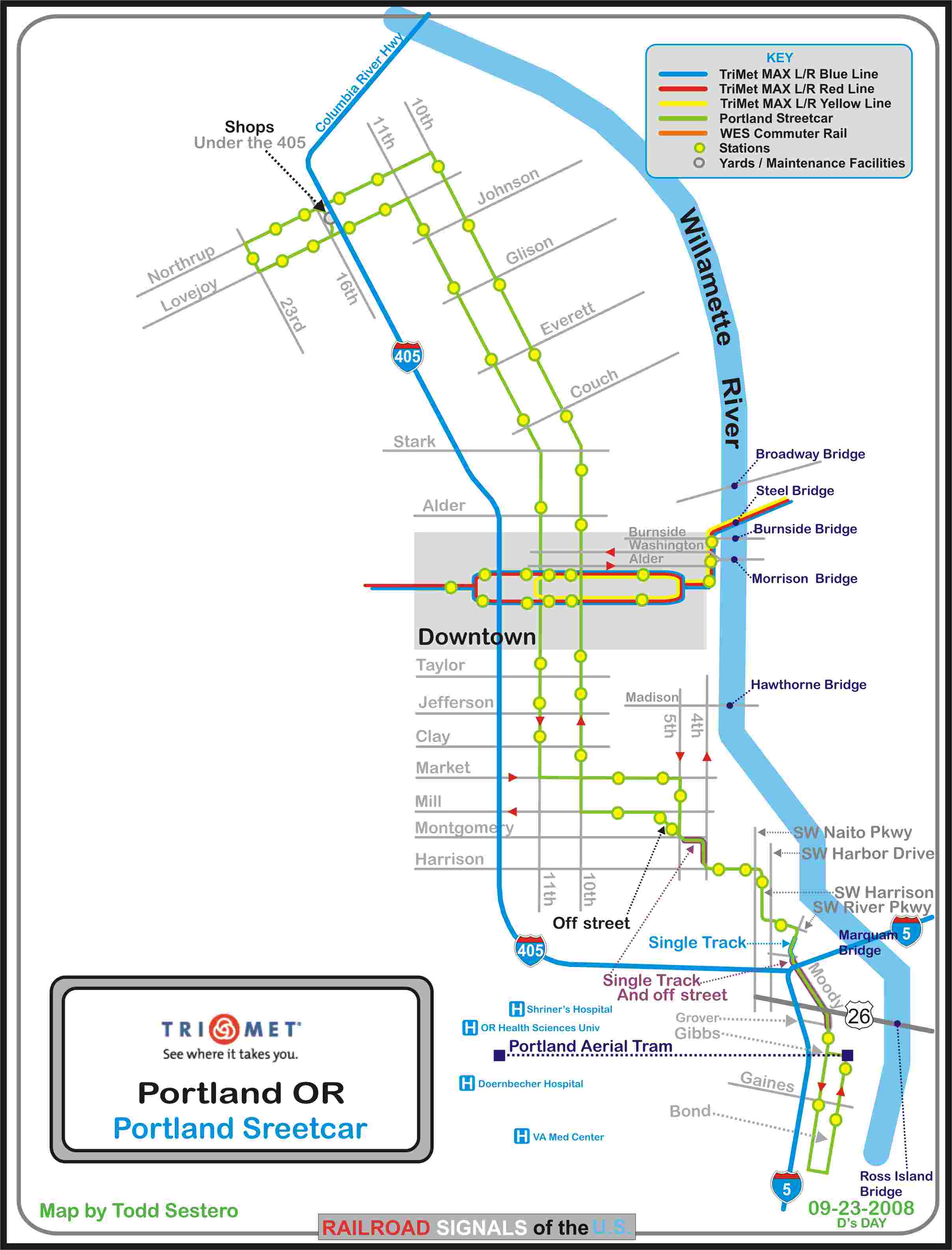 Portland OR Railfan Guide - the Portland Streetcar
