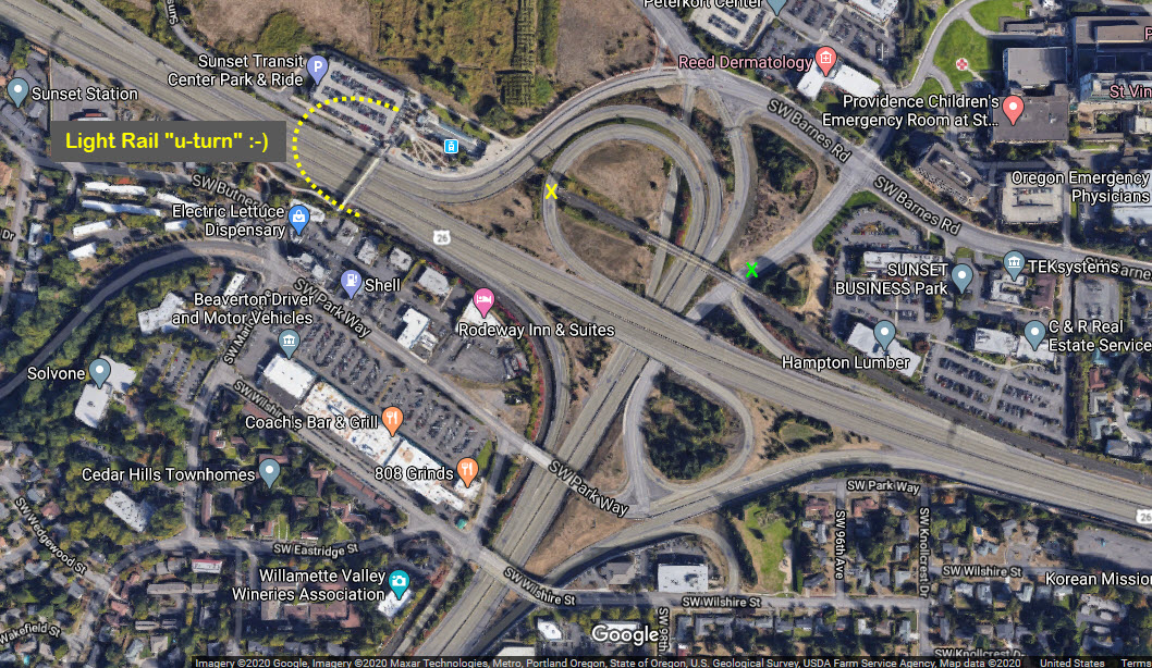 TriMet MAX Light Rail Guide - West Side