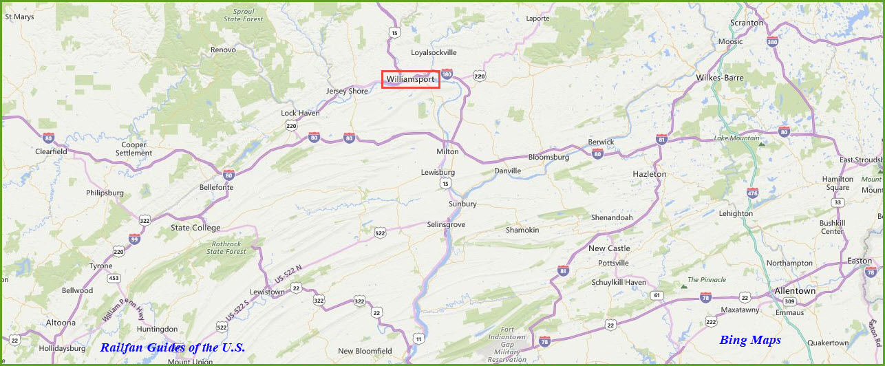 Linden & River Interlocking Railfan Guide, Nisbit PA