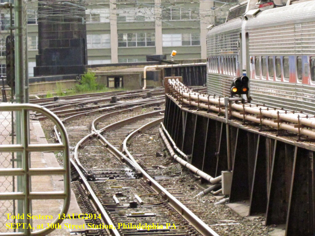 SEPTA's and Amtrak's 30th St Station Map