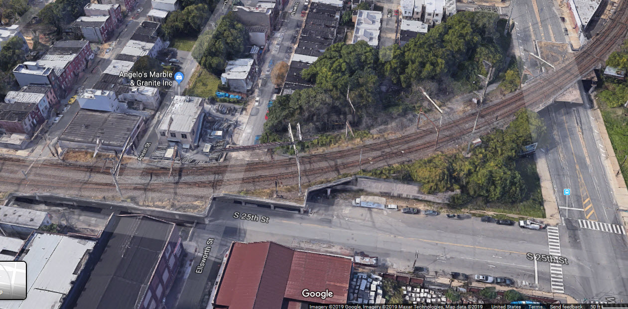 Philadelphia Railfan Guide - Train Bridges and Tunnels