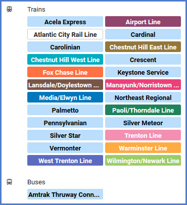 Philadelphia Railfan Guide - Stations