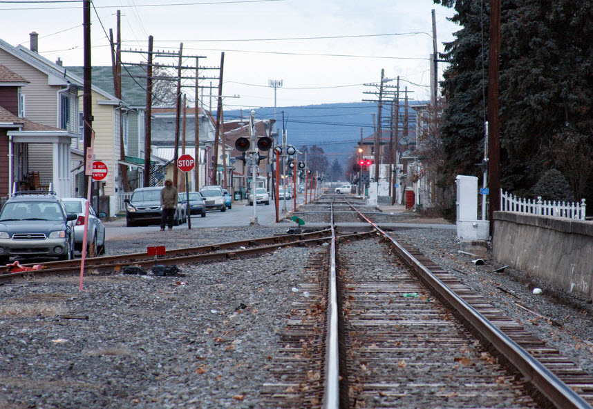 Sunbury PA Railfan Guide