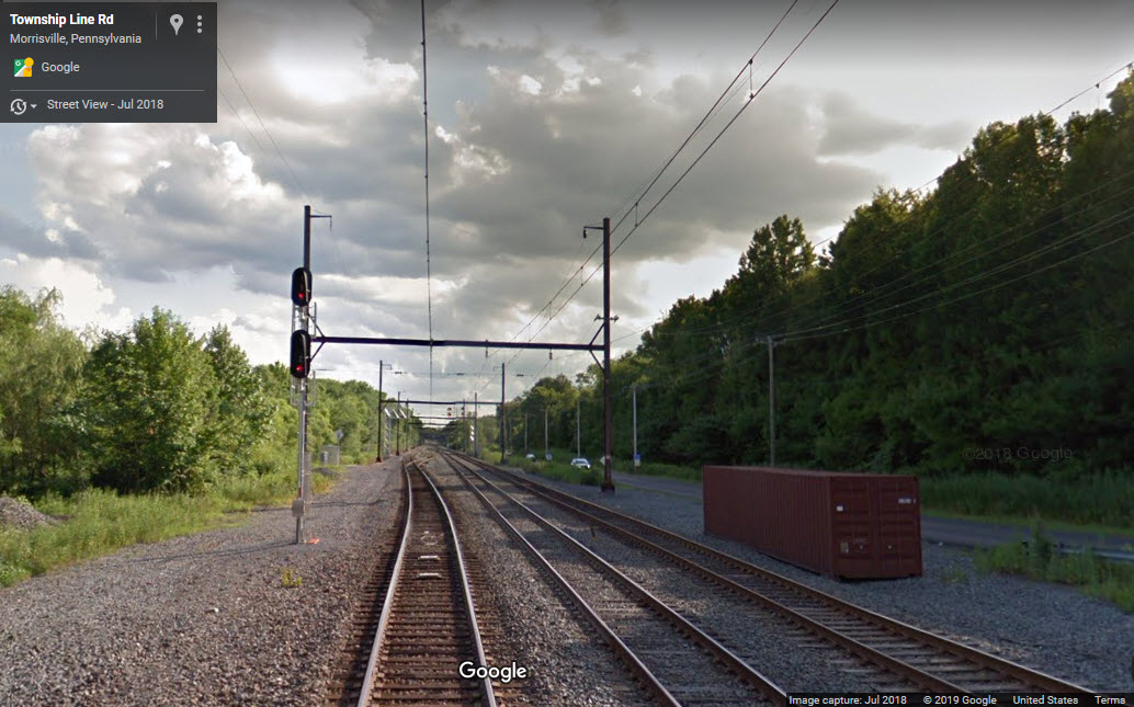 Woodbourne PA Railfan Guide