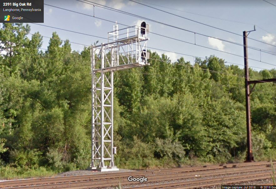 Woodbourne PA Railfan Guide