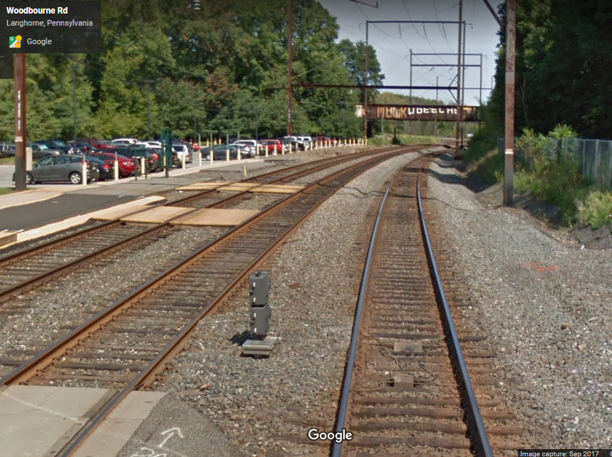 Woodbourne PA Railfan Guide