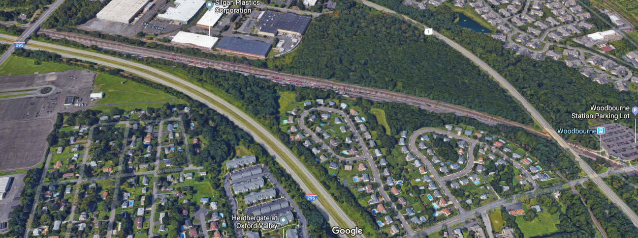 Woodbourne PA Railfan Guide