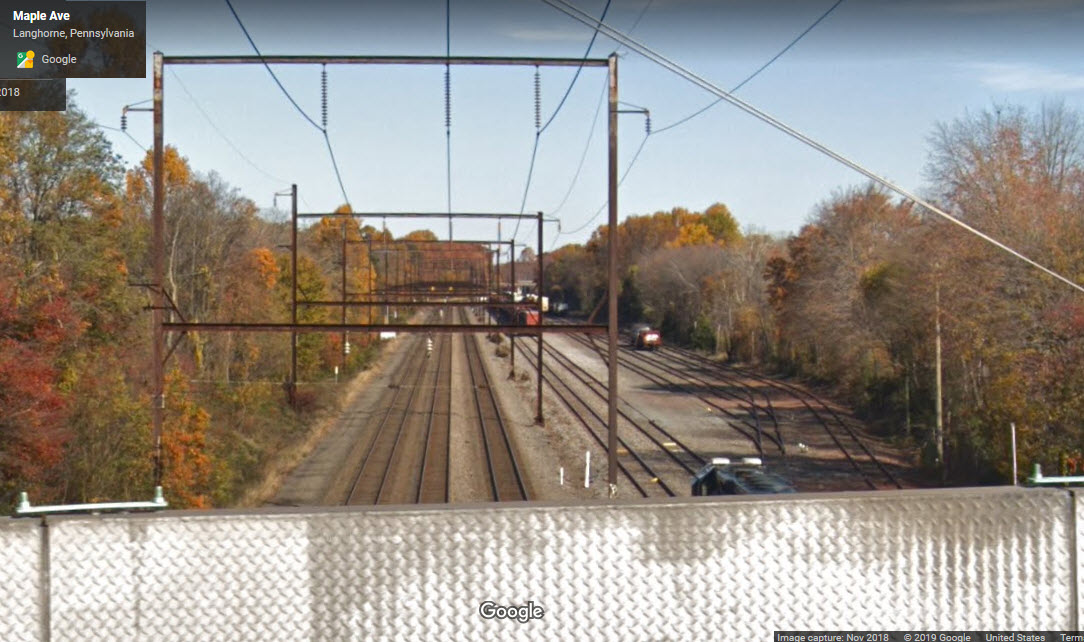 Woodbourne PA Railfan Guide