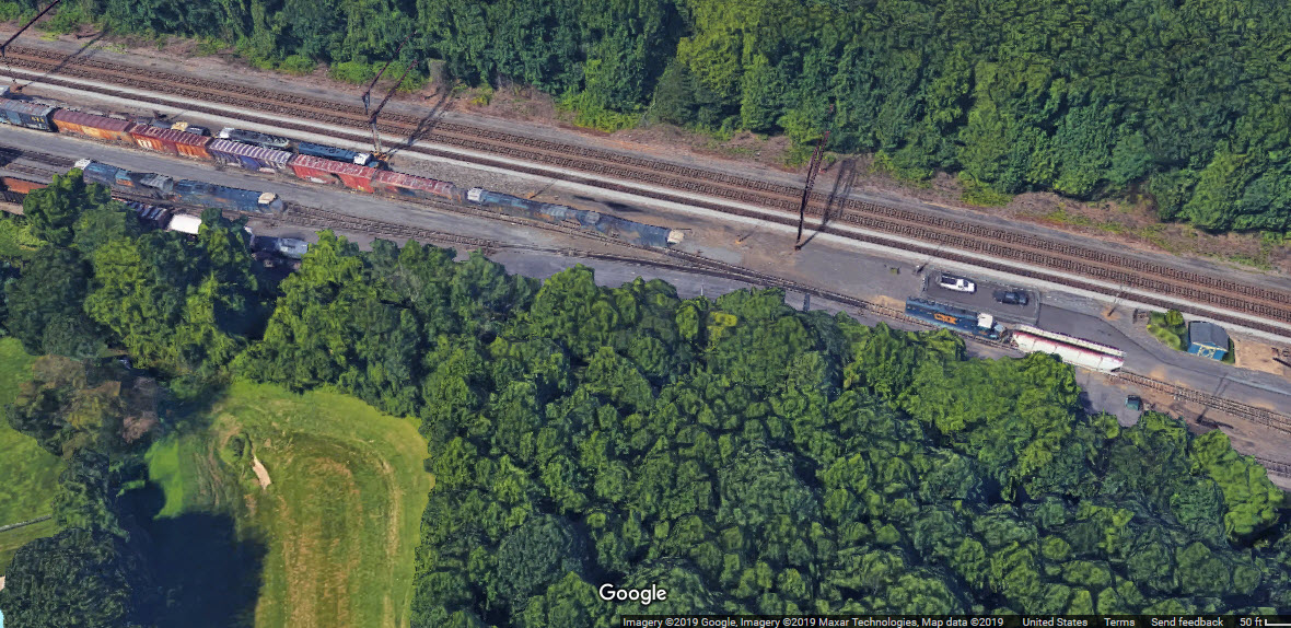 Woodbourne PA Railfan Guide