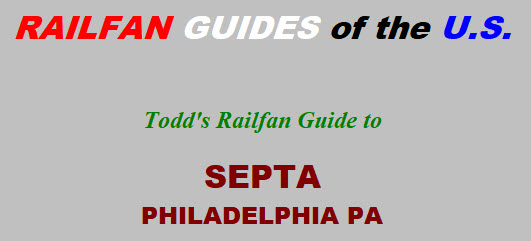SEPTA Railfan Guide and Signals