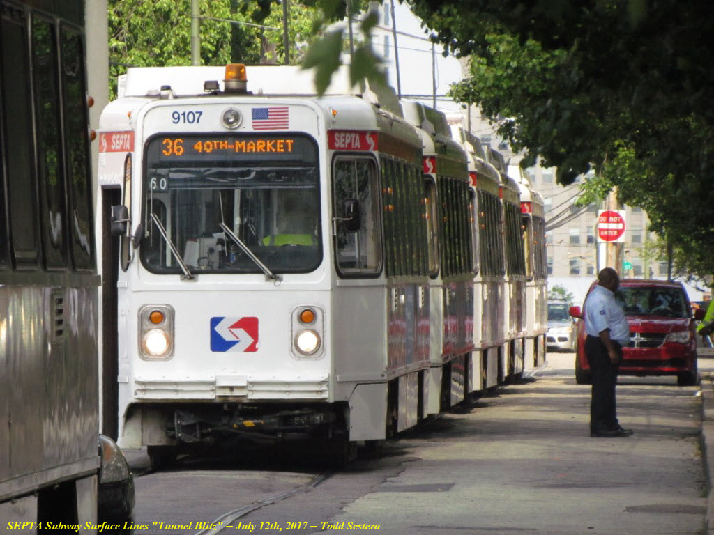 SEPTA's Surface Subway Lines - Philadelphia PA