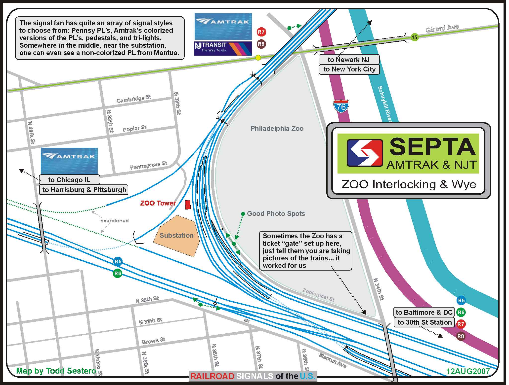 Zoo Interlocking Map - Philadelphia PA