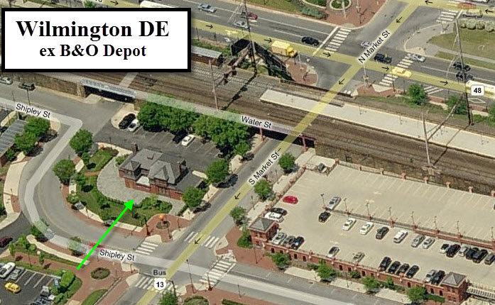 Railroad Stations, Towers, and Tunnels in Delaware