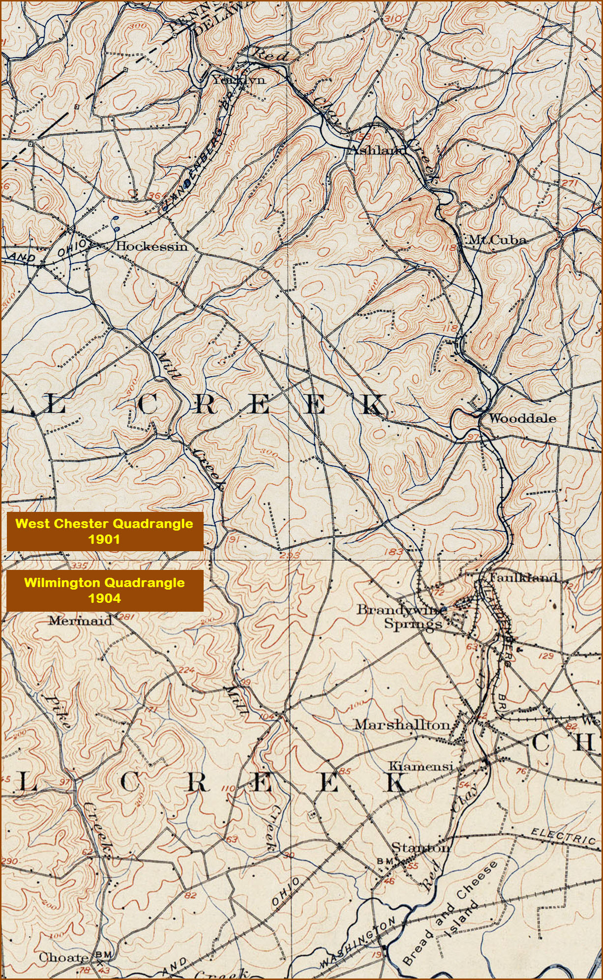 Railroad Stations, Towers, and Tunnels in Delaware