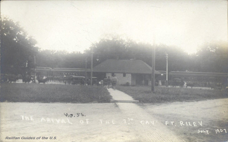Train & Railroad Stations, Towers, Bridges & Tunnels in Kansas