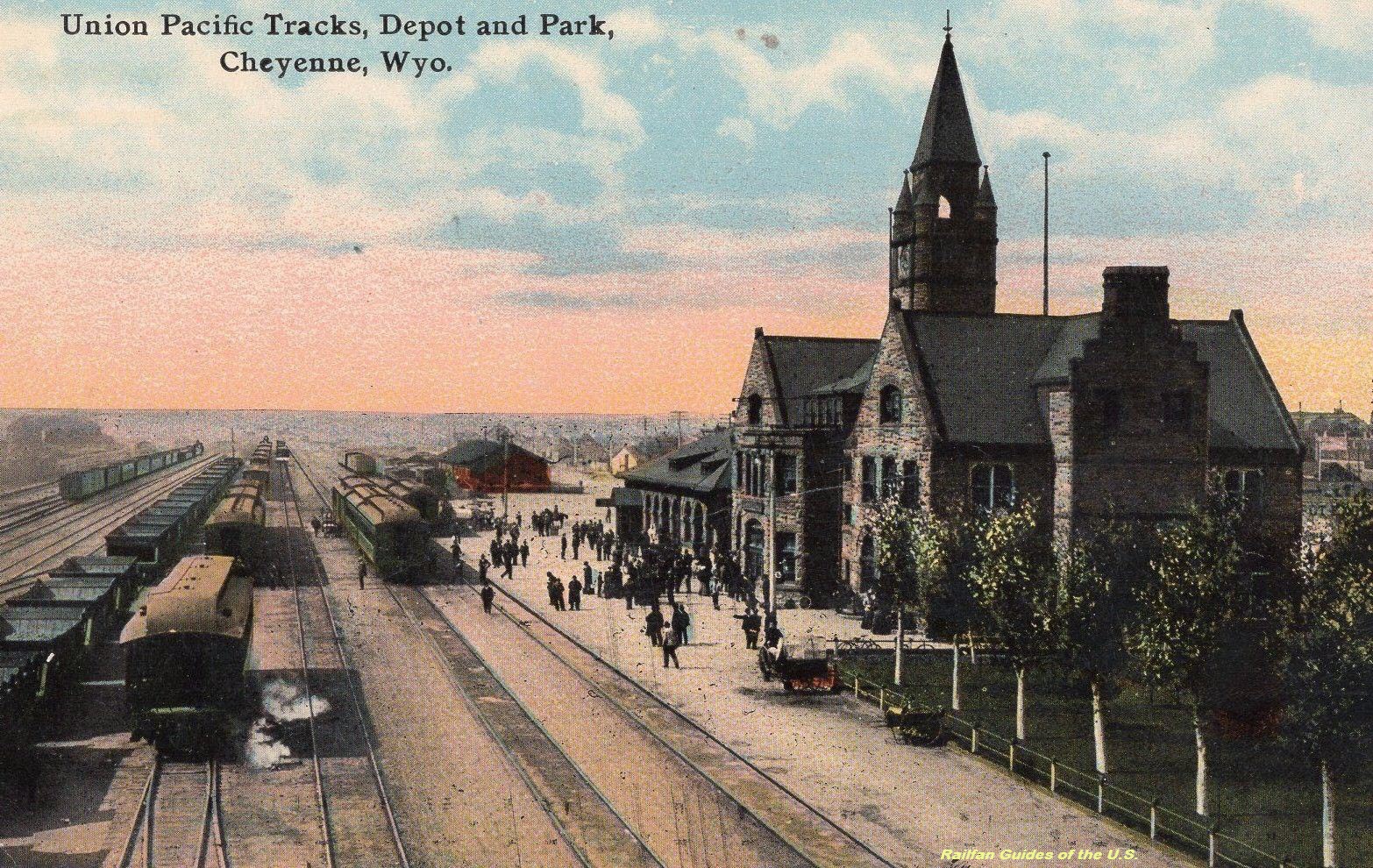 Train & Railroad Stations, Tunnels, Bridges etc in Wyoming