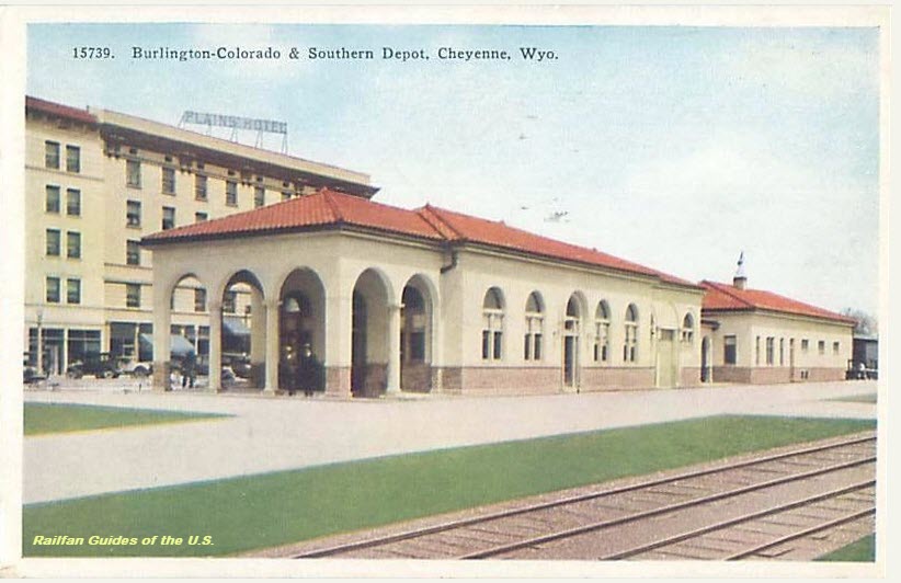 Train & Railroad Stations, Tunnels, Bridges etc in Wyoming