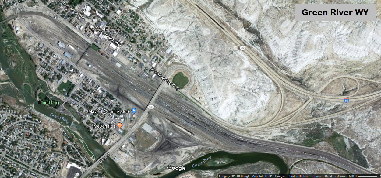 Train & Railroad Stations, Tunnels, Bridges etc in Wyoming