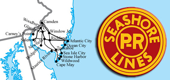 Pennsylvania-Reading Seashore Lines System Maps