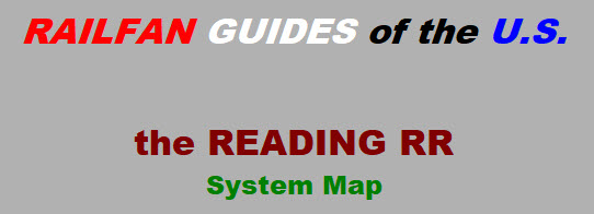 the Reading RR System Map