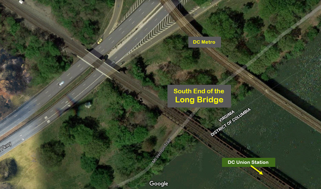 The Long Bridge Railfan Guide - Washington DC/Arlington VA