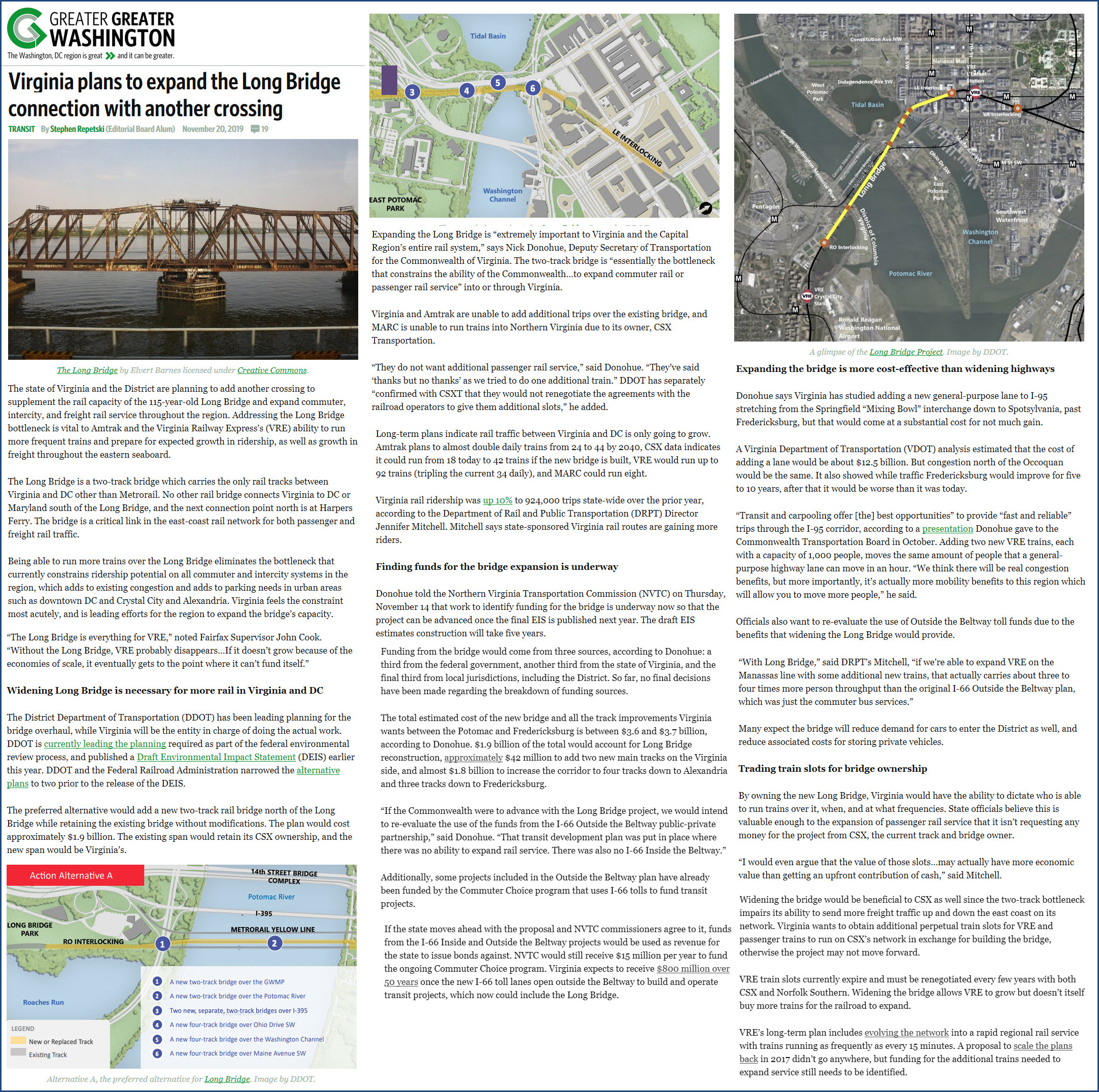 The Long Bridge Railfan Guide - Washington DC/Arlington VA