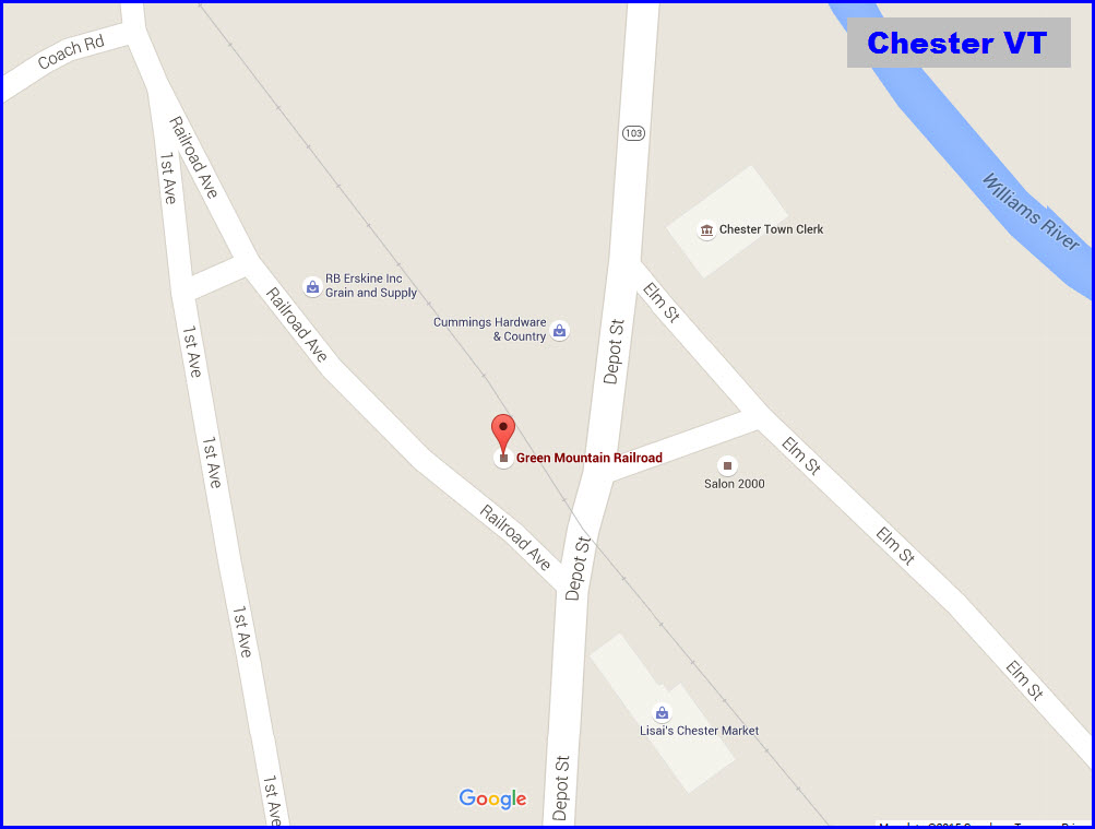 Chasing the Green Mountain RR in VT