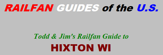 Hixton WI Railfan Guide